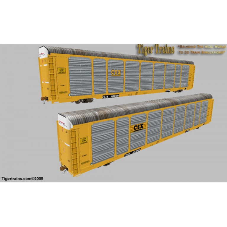 CSX Bi & Tri Level Autoracks Set