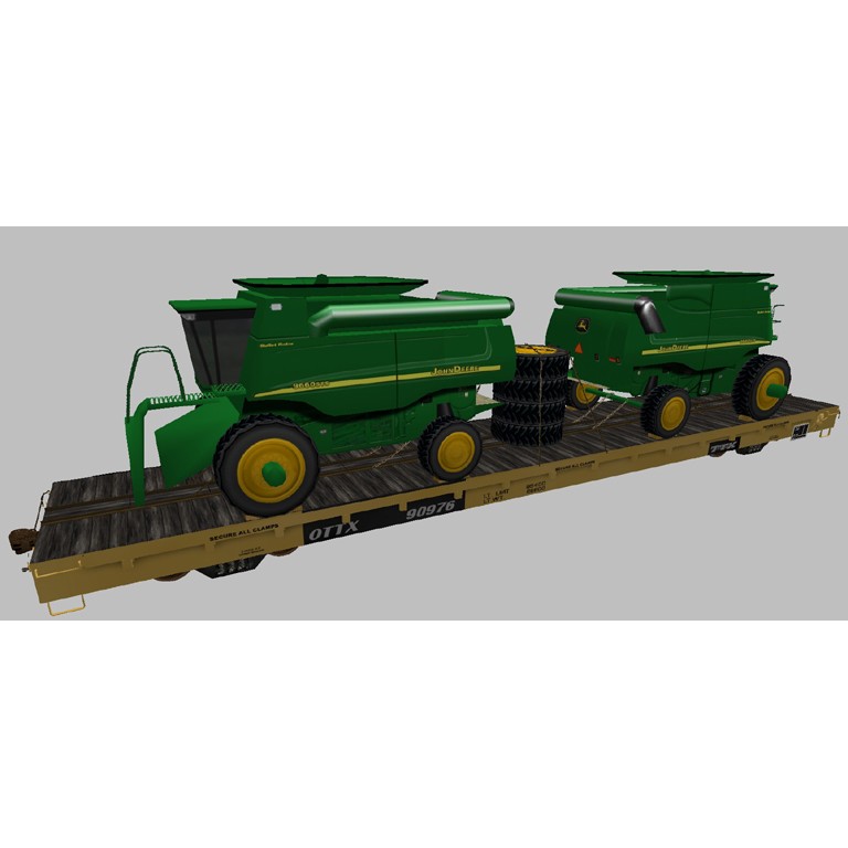 OTTX 60' Flat Cars Set #1