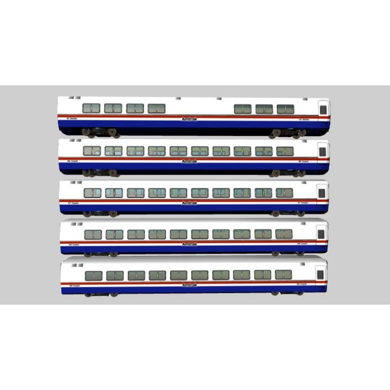 Bombardier LRC Trainset - Amtrak Edition