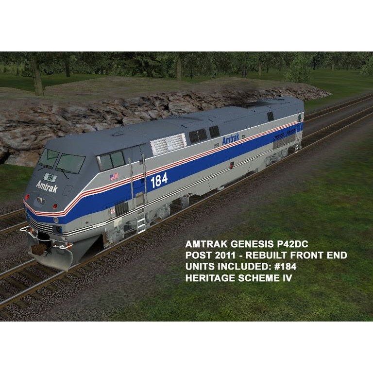 Amtrak P42DC Engine Pack