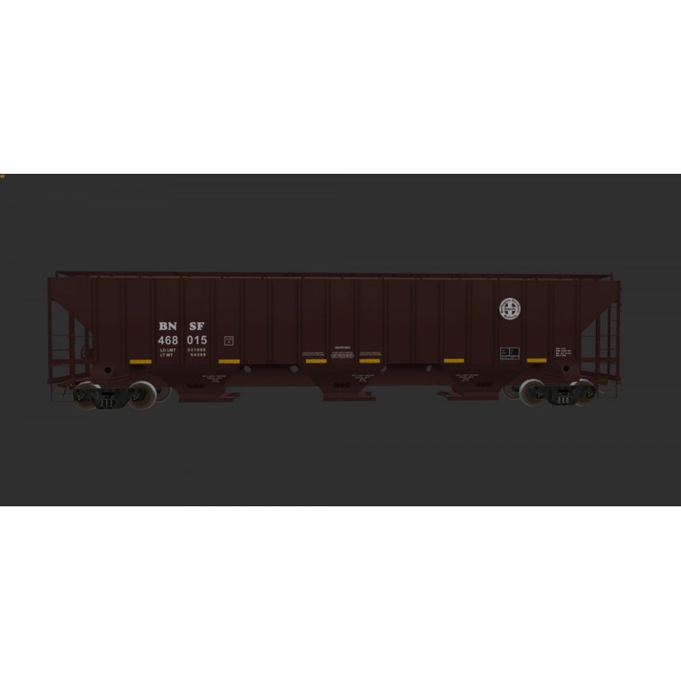 Burlington Northern Trinity 4750 ph6 Grain Cars