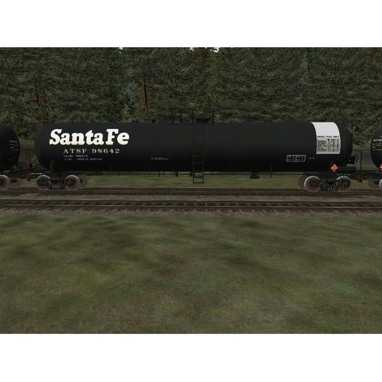 BN & ATSF 61'7" Tank Cars