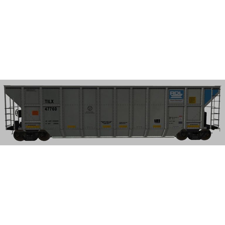 Trinity Blue Long Door Coal Hoppers