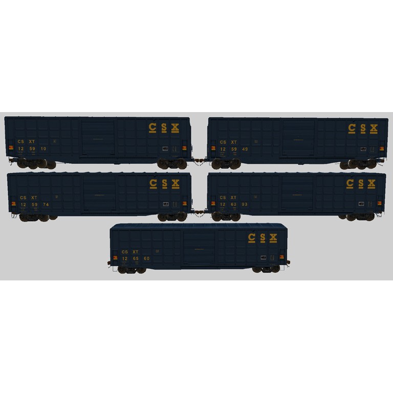 CSX Boxcar Set 1