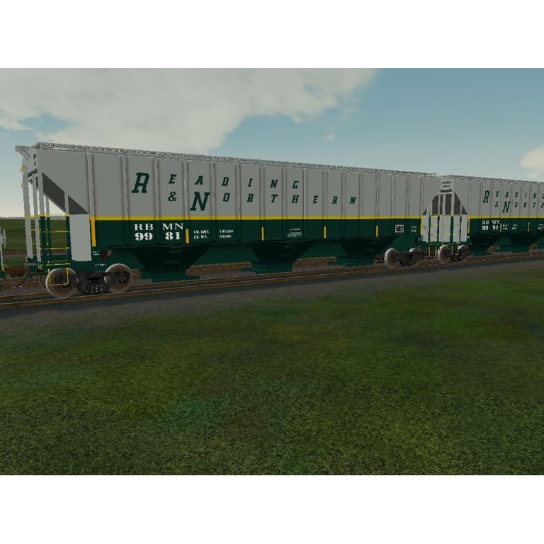 Reading & Northern Covered Hoppers